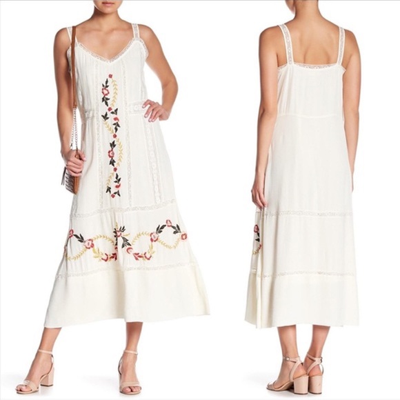 Nanette Lepore | Dresses | Nanette Lenore Palomino Embroidered Ivory ...